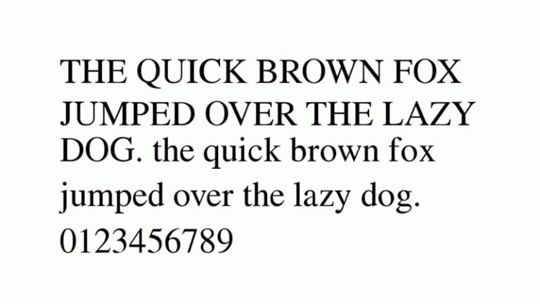 Times Roman Font Free Download | The Fonts Magazine